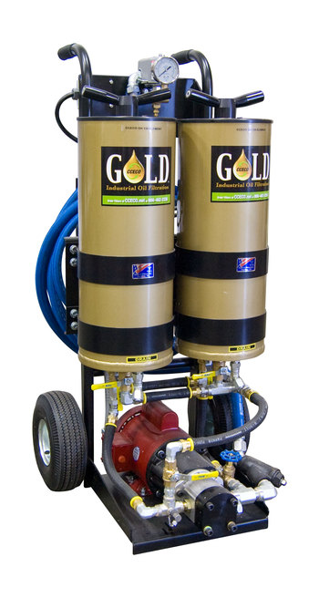 Gold Portable Filter Cart FC-200 | Y2K Filtration